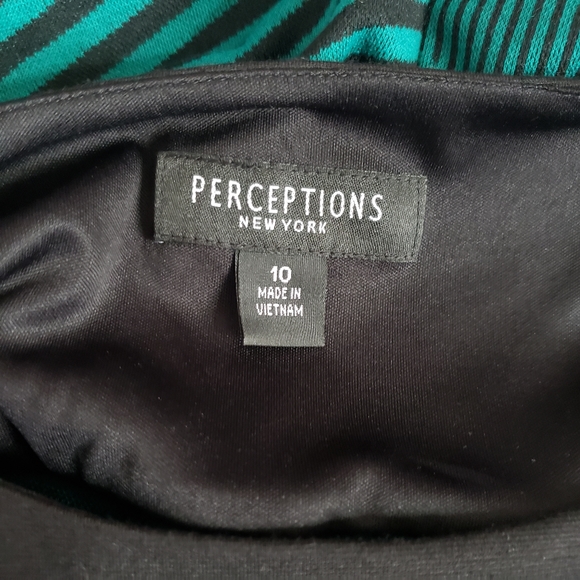 Perceptions | Dresses | Perceptions New York Womens Dress Belted Knit S ...